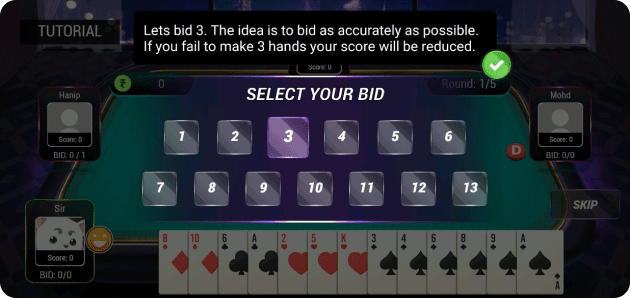 Play Call Break game to Win Cash